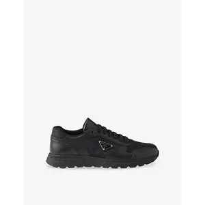 Prada Prax 2.0 Re-nylon Shell And Leather Trainers - Black