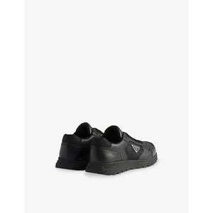 Prada Prax 2.0 Re-nylon Shell And Leather Trainers - Black