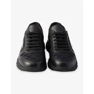 Prada Prax 2.0 Re-nylon Shell And Leather Trainers - Black