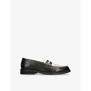 Duke + Dexter Stacked Heel Loafers For Men