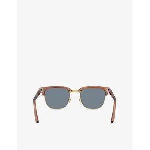 Persol Square-frame Acetate Sunglasses - Brown