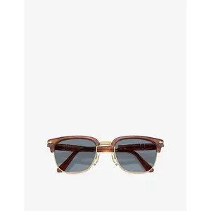 Persol Square-frame Acetate Sunglasses - Brown