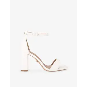Carvela Regatta Faux-leather Heeled Sandals - White