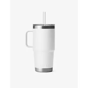 YETI Rambler 25 0z Stainless-steel Straw Mug 710ml - White