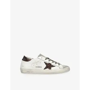 GOLDEN GOOSE Superstar Leather Trainers - Bone/comb