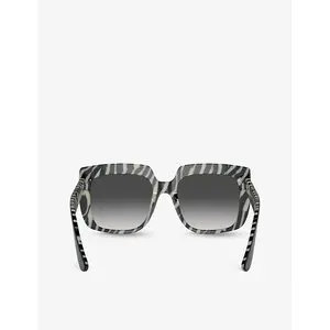 Dolce & Gabbana Square Frame Acetate Sunglasses
