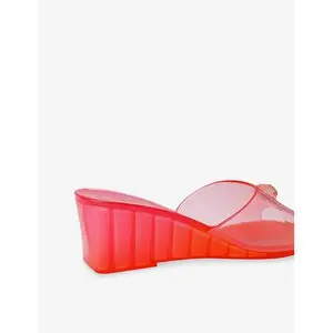 Kurt Geiger Maddison Vinyl Wedge Mules - Other