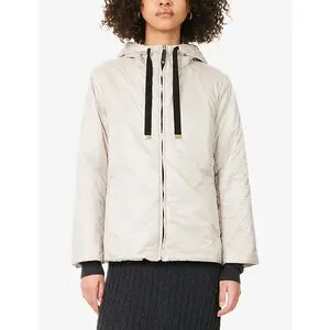 Max Mara Padded Water-repellent Hooded Jacket