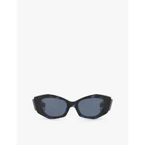 Dita Aloure Cat-eye Acetate Sunglasses