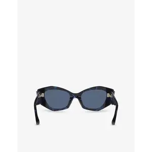 Dita Aloure Cat-eye Acetate Sunglasses