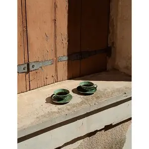 SERAX Lanza Stoneware Cappuccino Cup
