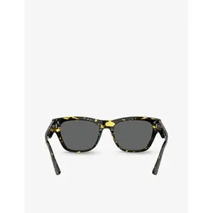 Versace Ve4457 Square-frame Acetate Sunglasses