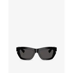 Burberry Cat-eye Acetate Sunglasses - Black