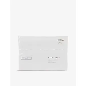 THE WHITE COMPANY Connaught Cotton And Silk-blend Oxford Pillowcase 65cm X 65cm - Chalk