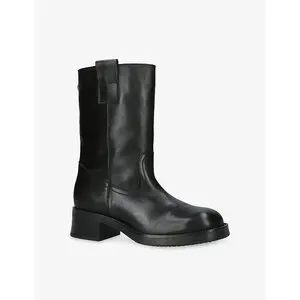 Steve Madden Benedict Leather Heeled Boots