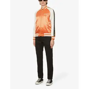REPLAY Stretch-denim Straight-leg Chinos