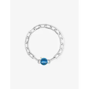 POUBEL Sterling And Enamel Charm - Silver