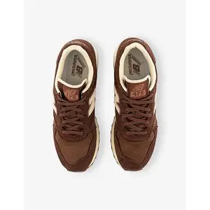 NEW BALANCE 475 Suede And Mesh Trainers