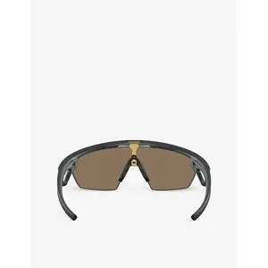 Oakley Wrap-around Acetate Sunglasses - Grey