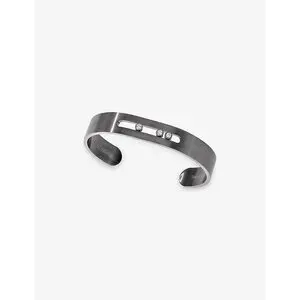 Messika Move Titanium Graphite White Diamonds - Grey