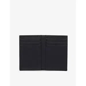 Prada Logo-plaque Leather Bifold Wallet