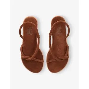 ANCIENT GREEK SANDALS Bomba Suede Flat Sandals
