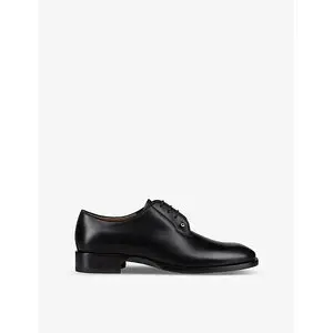 CHRISTIAN LOUBOUTIN Chambeliss Leather Derby Shoes - Black