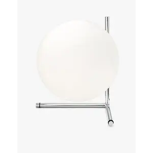 FLOS Ic Lights T2 Steel Table Lamp 35cm - Chrome
