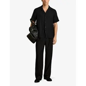 REISS Beldi Oversized-fit Linen Shirt