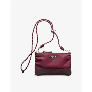 Prada Speedrock Re-nylon Smartphone Case - Burgundy