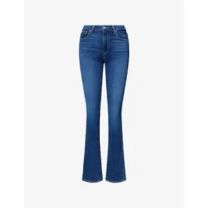 Paige Contrast Stitching Jeans For Women