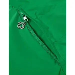 Maje Tie-up Shell Hood With Zipped Pockets