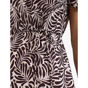 PHASE EIGHT Verity Shimmer Woven Midi Dress