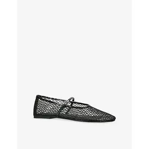 Steve Madden Mags Mesh Mary Janes - Black