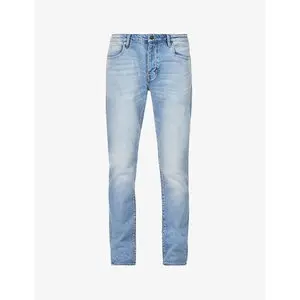 Neuw Lou Tapered Mid-rise Stretch-cotton Denim Jeans - Fazer