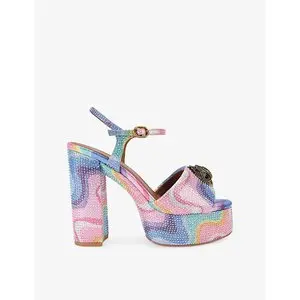 Kurt Geiger Faux-leather Platform Sandals - Mult/other
