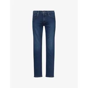 Paige Transcend Vintage Federal Slim Straight Denim Jeans - Evanston
