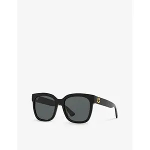 Gucci Gg0034sn Square Frame Acetate Sunglasses