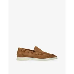 AURELIEN Aurelien Yacht Softey® Suede Loafers Camel