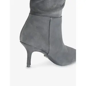 Carvela Spirit Slouch Suede Heeled Knee-high Boots