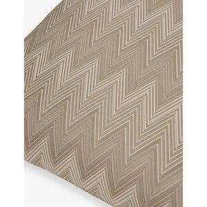 Missoni Brest Zigzag-pattern Woven Cushion 50cm X 50cm