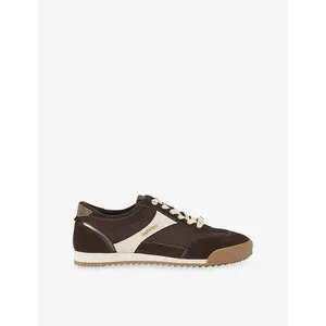 Carvela Costa Suede And Mesh Trainers - Brown