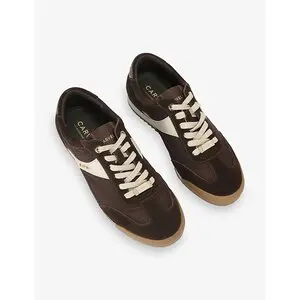 Carvela Costa Suede And Mesh Trainers - Brown
