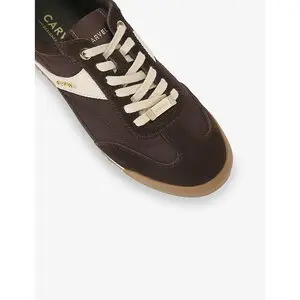 Carvela Costa Suede And Mesh Trainers - Brown