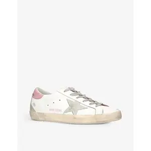 GOLDEN GOOSE Superstar Low-top Leather Trainers - White/comb
