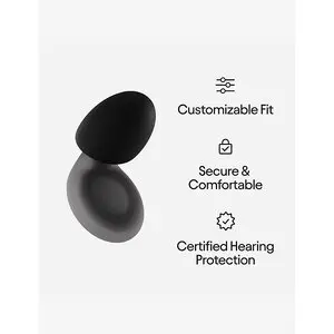 SMARTECH Loop Dream Earplugs For Sleep - Black
