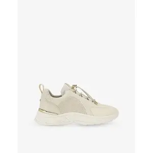 Kurt Geiger KG Kurt Geiger Fabric Low-Top Trainers With Toggle Detail Bone