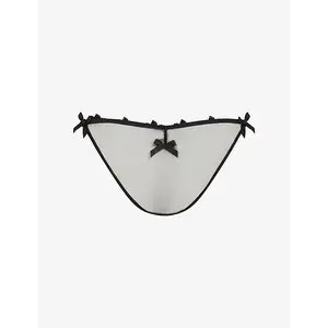 Agent Provocateur Floss Tulle Brazilian Briefs