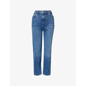 FRAME The Pencil Crop Stretch-denim Jeans - Canals