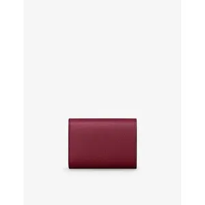 Cartier C De Mini Leather Wallet - Cherry